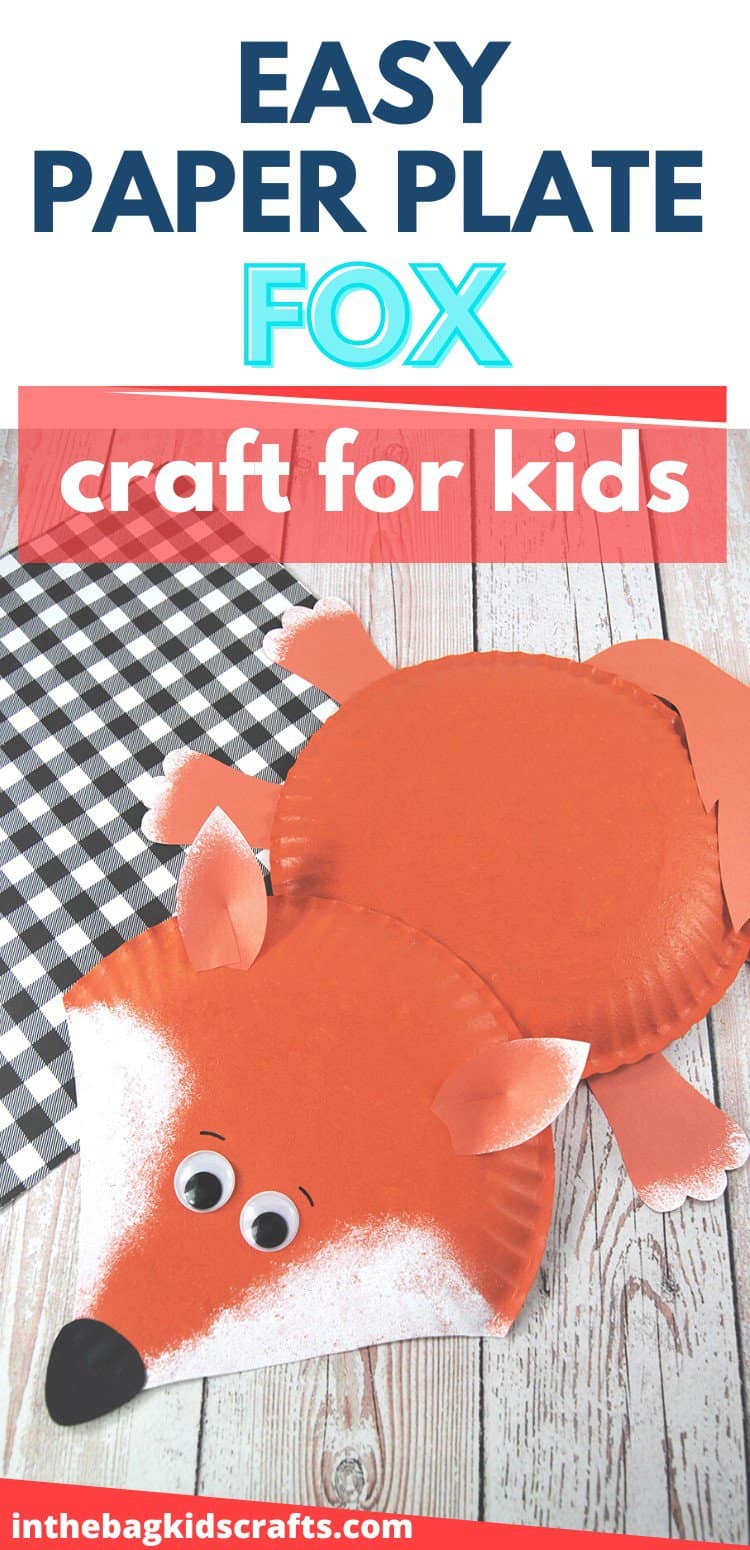 Fox Craft (with FREE Template) • In the Bag Kids' Crafts