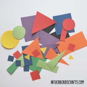 Fun With Shapes Artwork • In the Bag Kids' Crafts