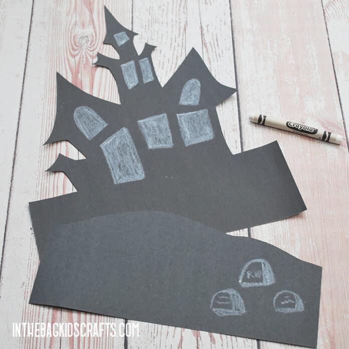 Haunted House Craft Project • In the Bag Kids' Crafts
