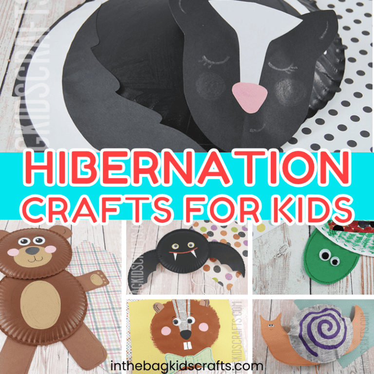20+ Hibernation Activities for Preschoolers • In the Bag Kids' Crafts