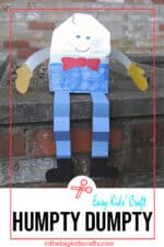 Humpty Dumpty Craft (with FREE Printable) • In the Bag Kids' Crafts