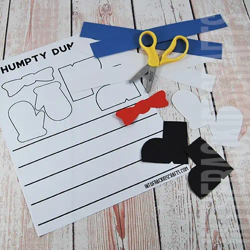 Humpty Dumpty Craft (with FREE Printable) • In the Bag Kids' Crafts