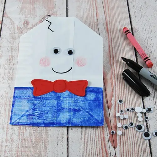 Humpty Dumpty Craft (with FREE Printable) • In the Bag Kids' Crafts