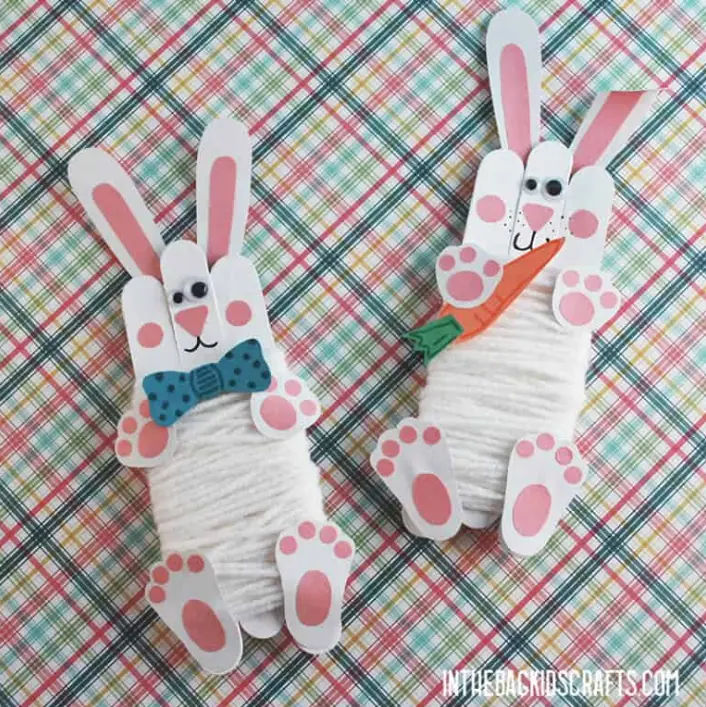 15+ Adorable Bunny Crafts to Make This Spring • In the Bag Kids' Crafts