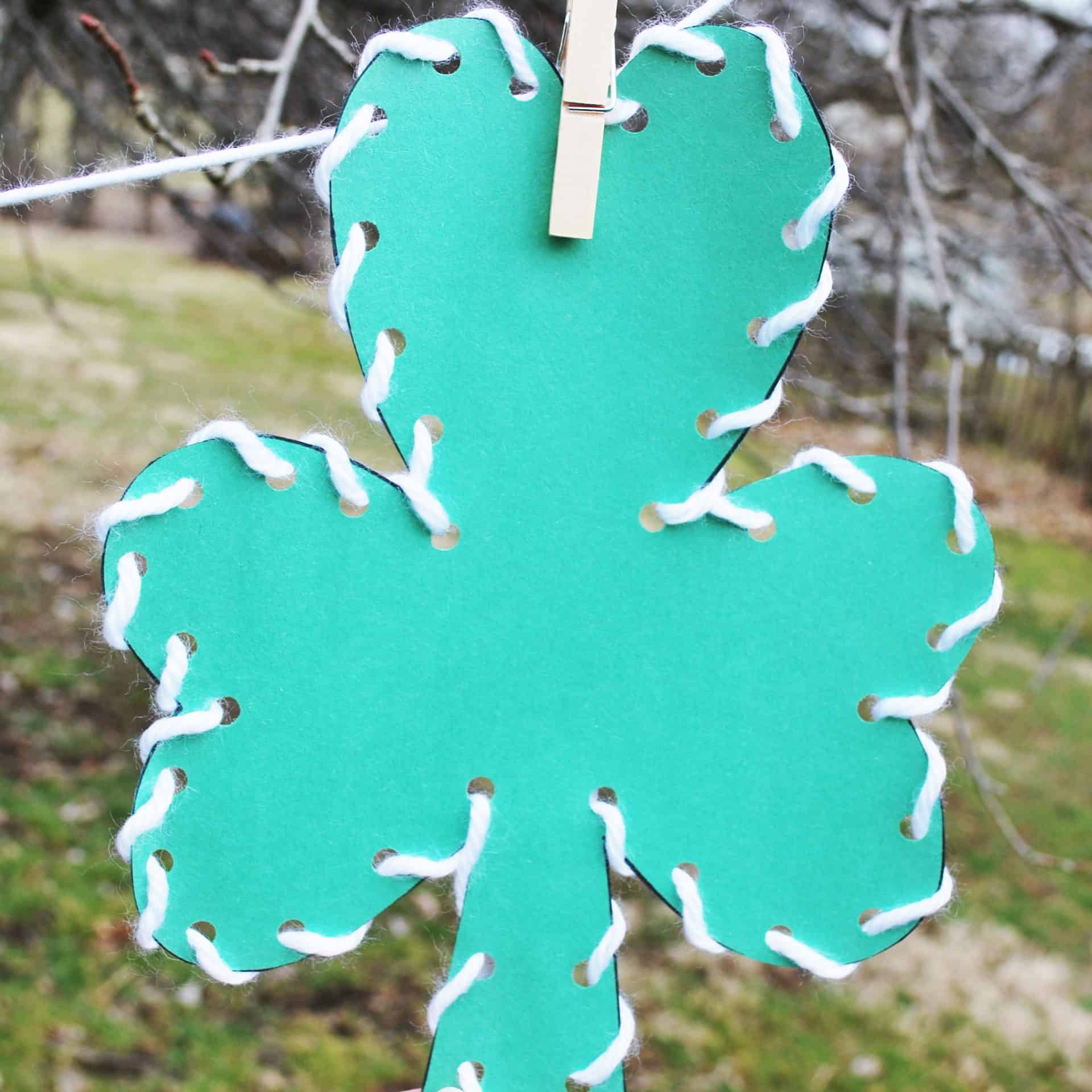 Clover Crafts for St. Patrick's Day • In the Bag Kids' Crafts