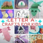 10+ Awesome Letter A Crafts for Kids • In the Bag Kids' Crafts