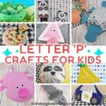 15 Letter P Crafts • In the Bag Kids' Crafts