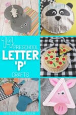 15 Letter P Crafts • In the Bag Kids' Crafts