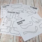 Monster Crafts (get the Mix-n-Match Printables) • In the Bag Kids' Crafts