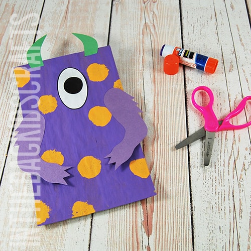 Monster Crafts (get the Mix-n-Match Printables) • In the Bag Kids' Crafts