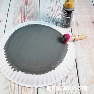 Moon Craft {with Flying Rocket Ship} • In the Bag Kids' Crafts