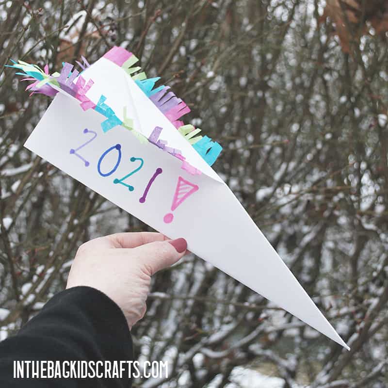New Years Craft for Kids • In the Bag Kids' Crafts