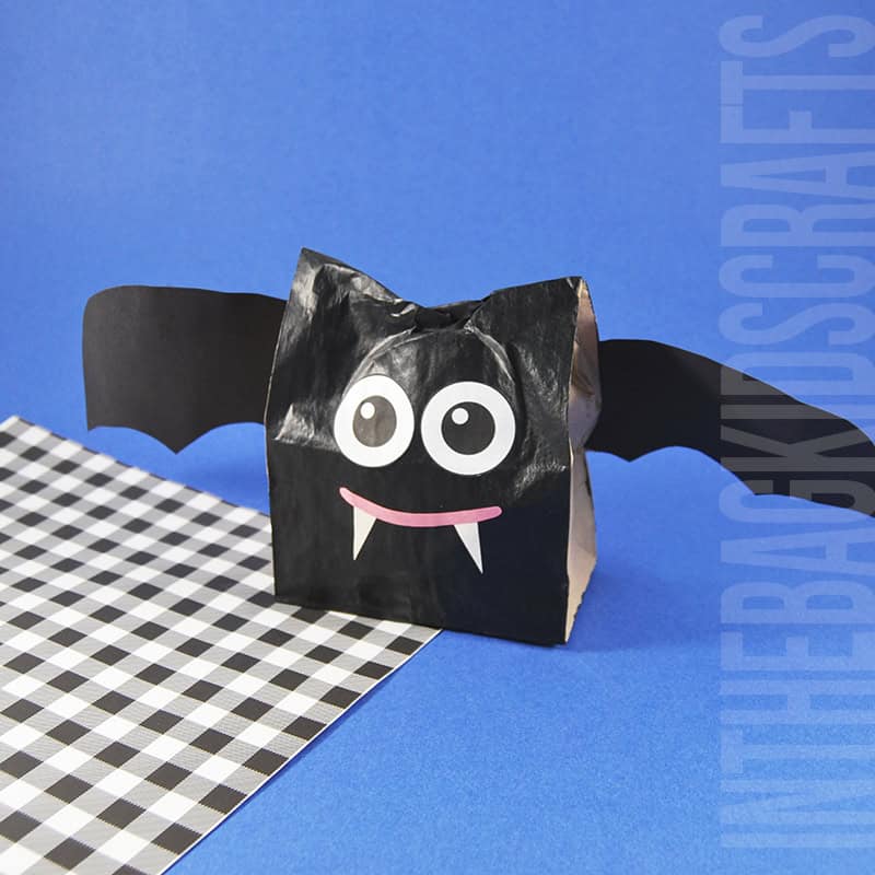 Bat Craft for Kids (with FREE Craft Template) • In the Bag Kids' Crafts