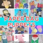20+ Free & Fun Paper Bag Puppets for Kids • In the Bag Kids' Crafts
