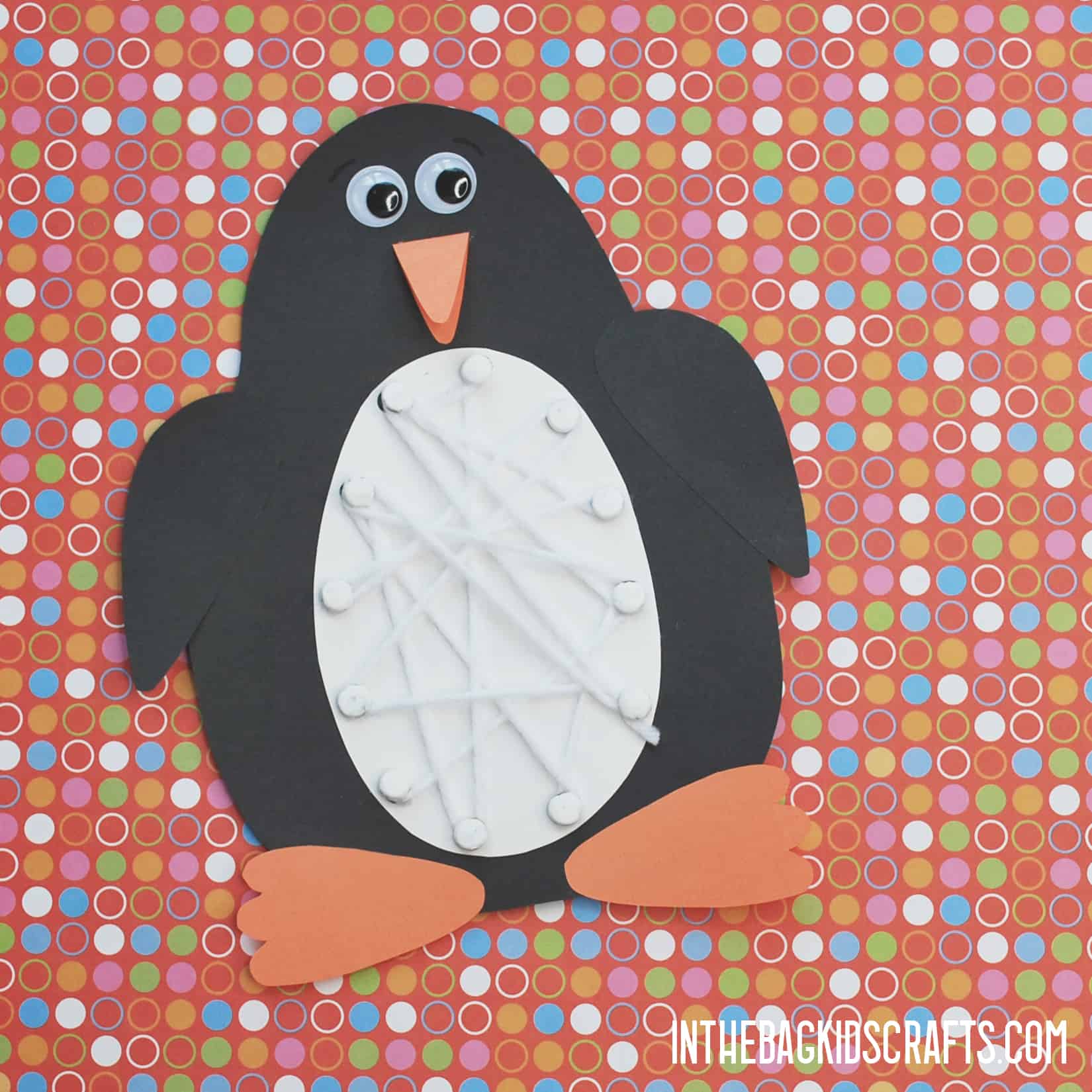 Cute Penguin Craft For Kids In The Bag Kids Crafts