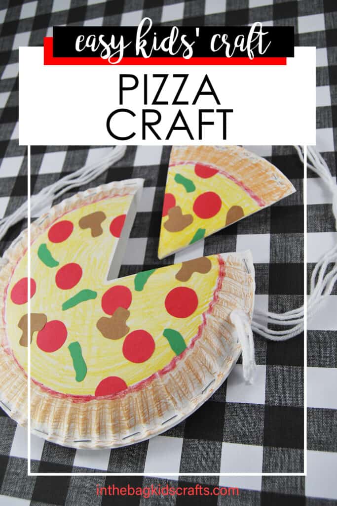 Pizza Craft Pouch • In the Bag Kids' Crafts