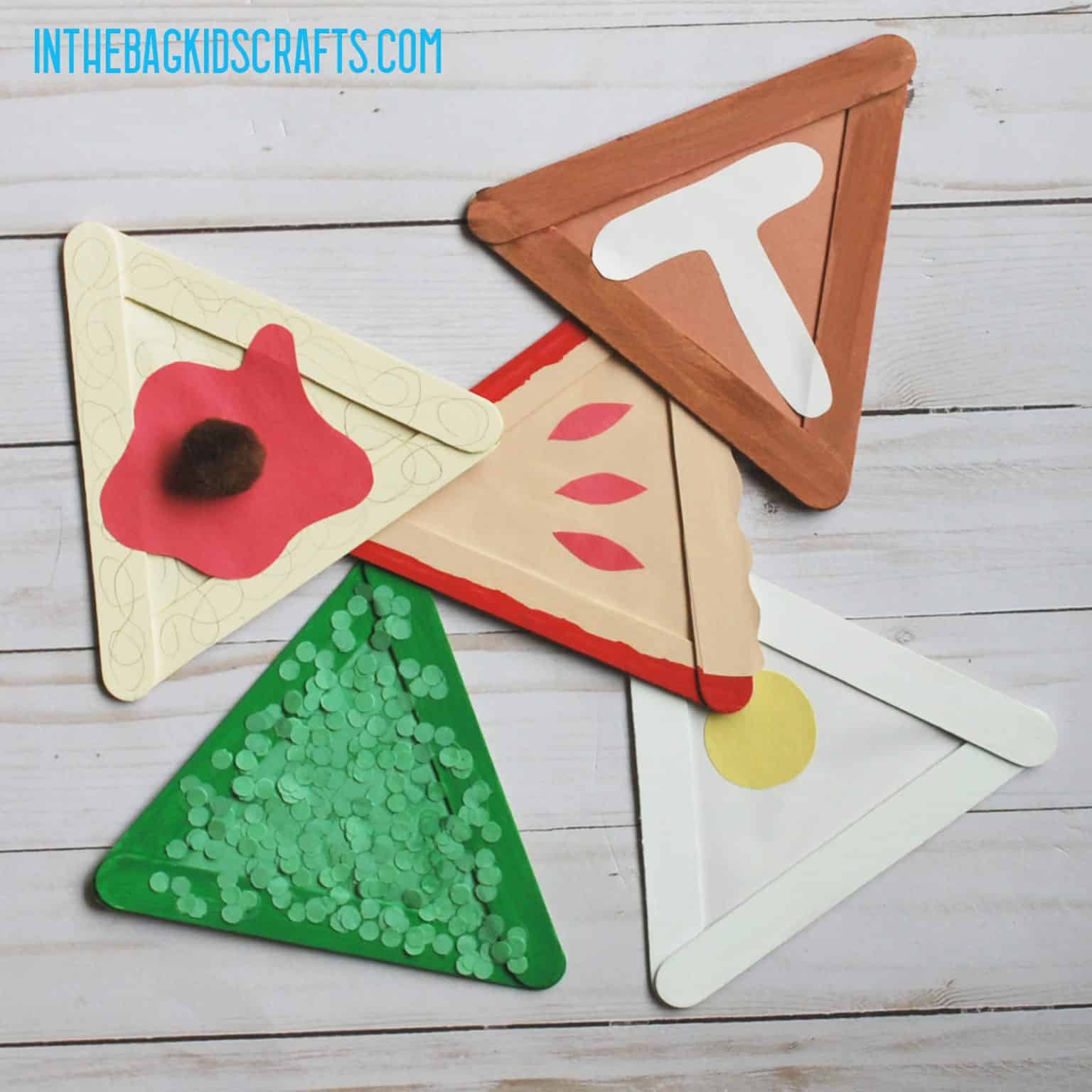 Paper Food Crafts • In the Bag Kids' Crafts