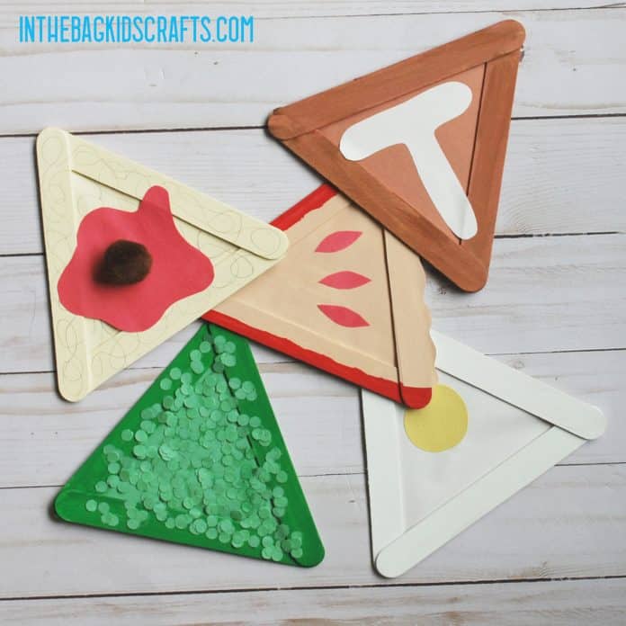 Paper Food Crafts • In the Bag Kids' Crafts