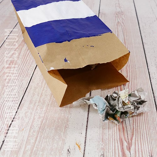 Police Car Craft (with FREE Craft Template) • In the Bag Kids' Crafts