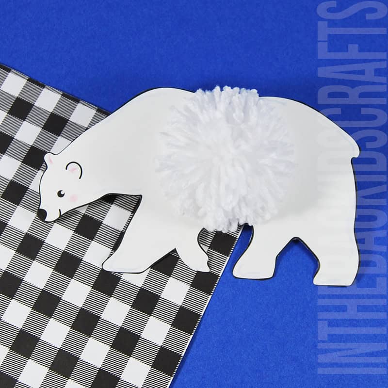 FREE Printable Polar Bear Craft for Kids • In the Bag Kids' Crafts