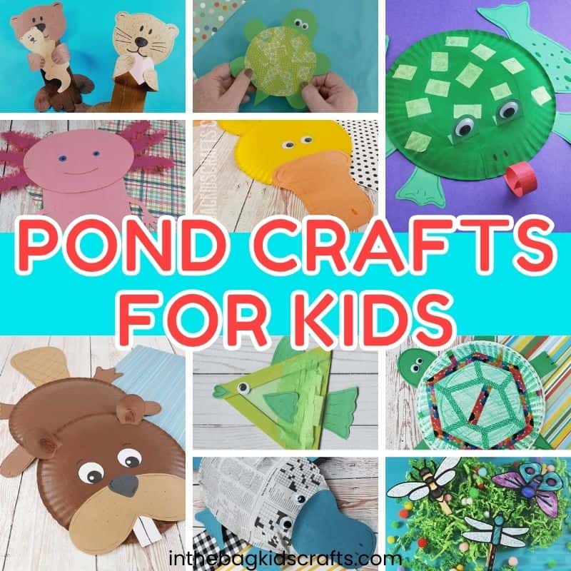 20+ Pond Crafts and Activities for Kids • In the Bag Kids' Crafts