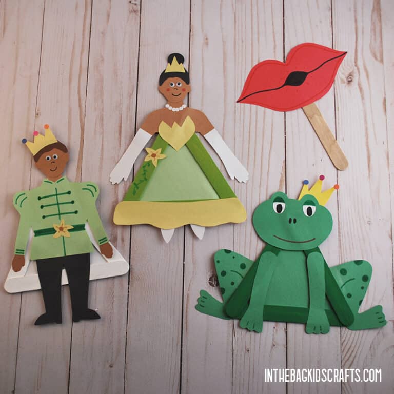 Curious George Craft {FREE Template} • In the Bag Kids' Crafts