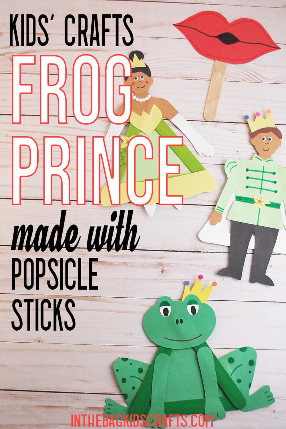 The Princess and the Frog Crafts for Kids • In the Bag Kids' Crafts