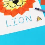 Lion Craft for Preschoolers (FREE Printable) • In the Bag Kids' Crafts