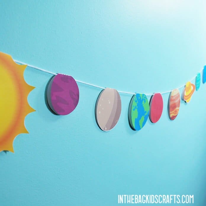 Free Printable Solar System Cut Outs • In the Bag Kids' Crafts