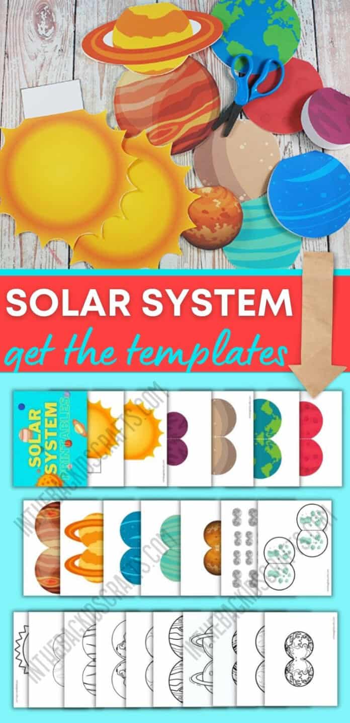 Free Printable Solar System Cut Outs • In the Bag Kids' Crafts
