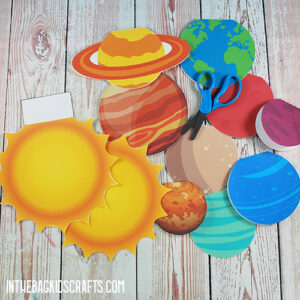 Free Printable Solar System Cut Outs • In the Bag Kids' Crafts