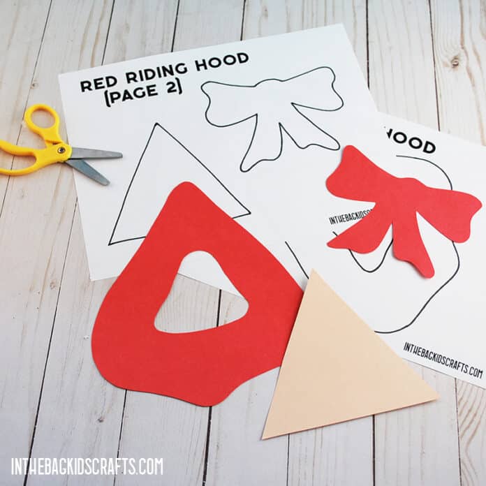 Little Red Riding Hood Crafts • In the Bag Kids' Crafts