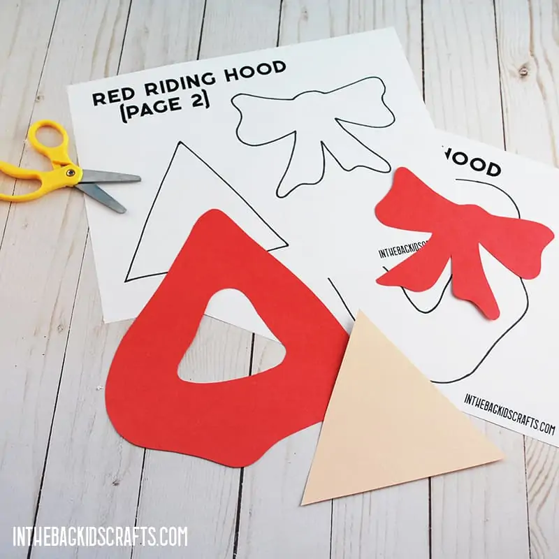 Little Red Riding Hood Crafts • In the Bag Kids' Crafts