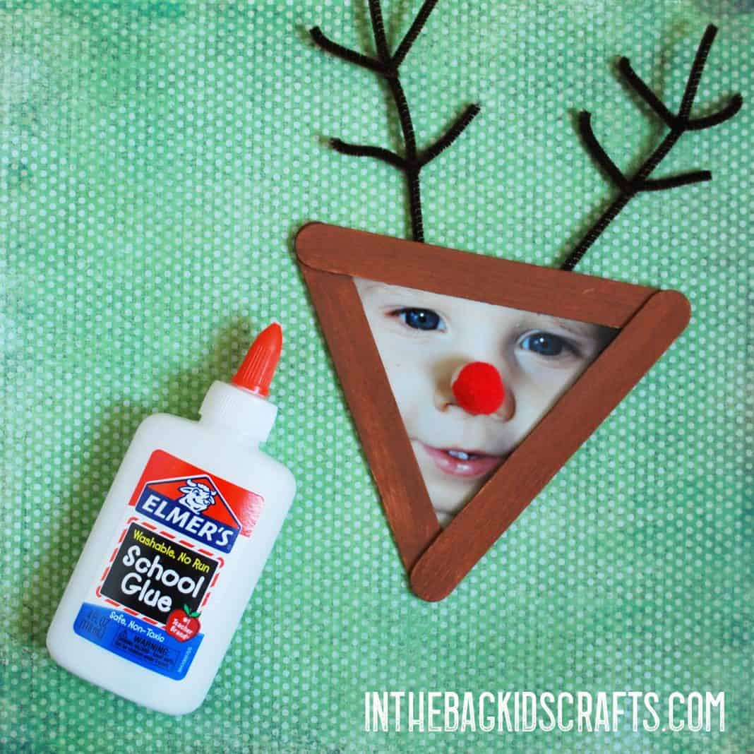 Christmas Picture Frame Crafts • In the Bag Kids' Crafts