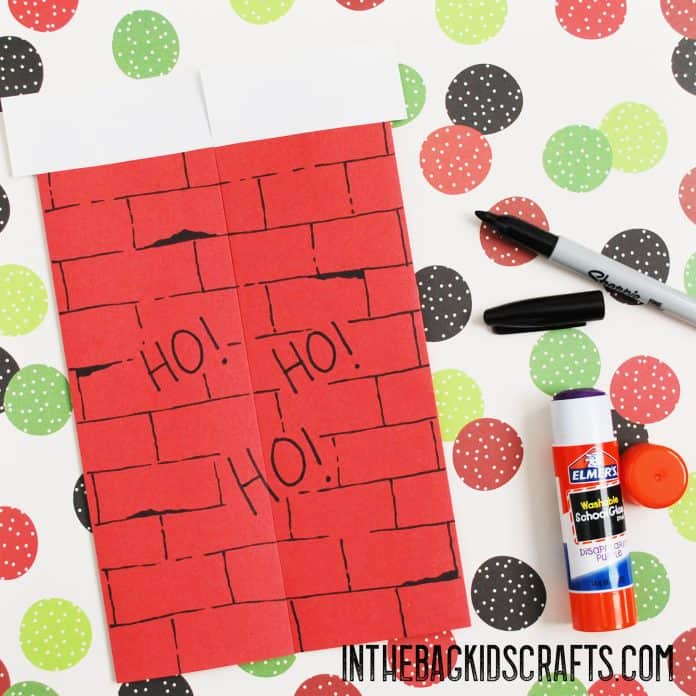 Santa Claus Christmas Card • In the Bag Kids' Crafts