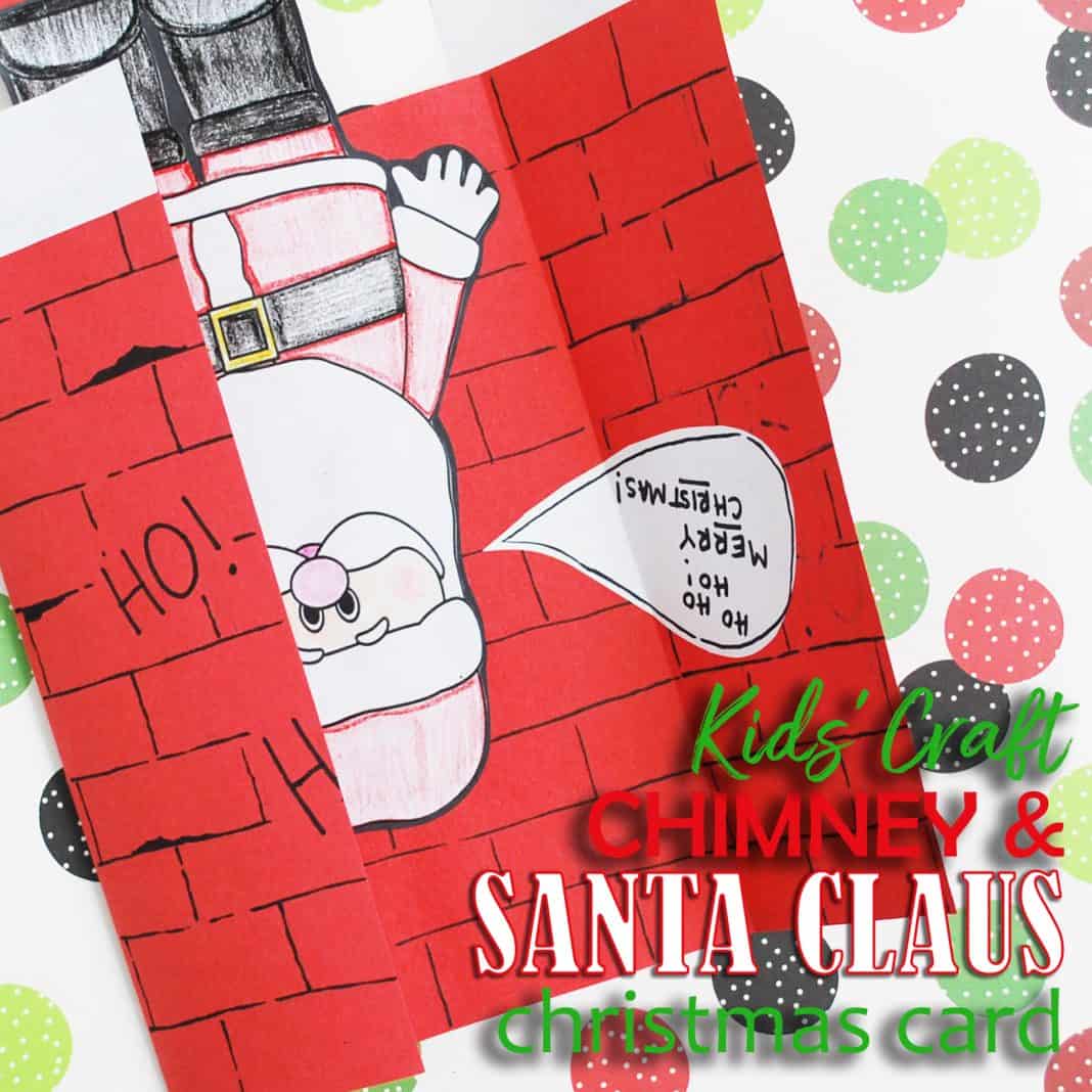Santa Claus Paper Craft • In the Bag Kids' Crafts