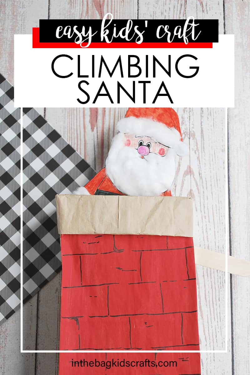 Santa Claus Paper Craft • In the Bag Kids' Crafts