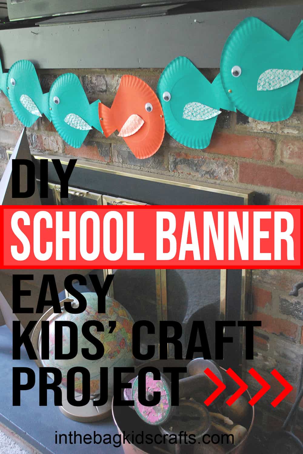 School of Fish DIY Banner Craft • In the Bag Kids' Crafts