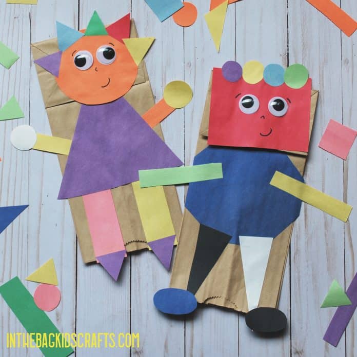20+ Free & Fun Paper Bag Puppets for Kids • In the Bag Kids' Crafts
