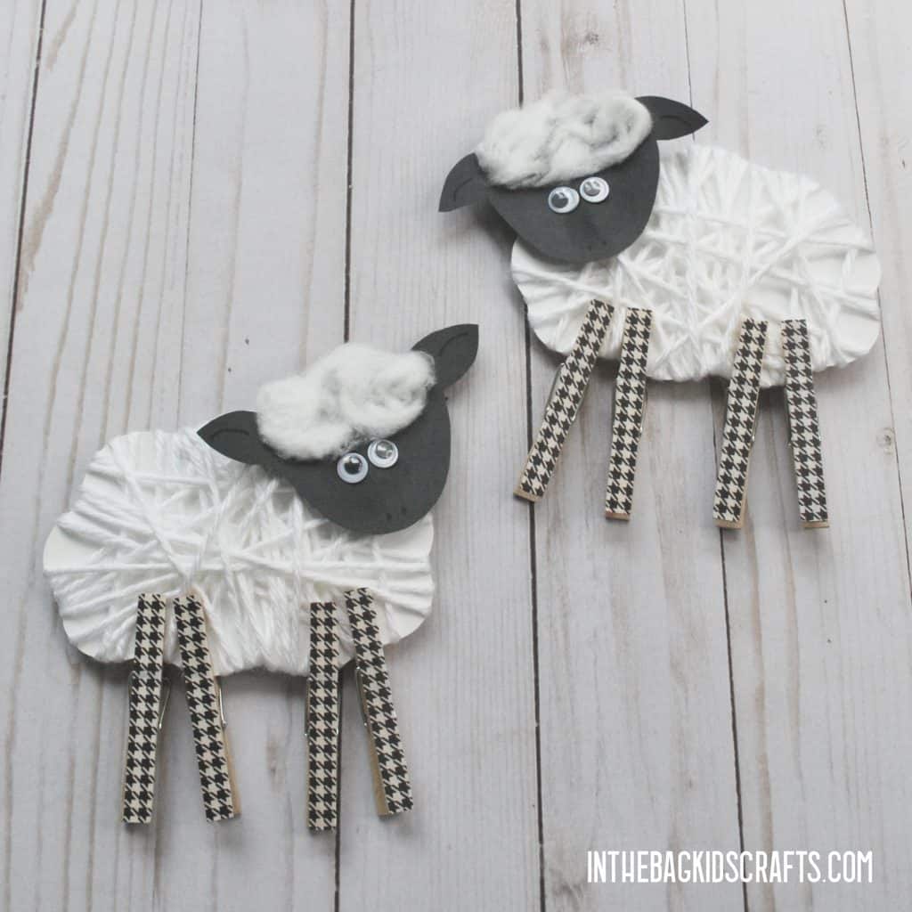 Easy Sheep Craft for Kids • In the Bag Kids' Crafts