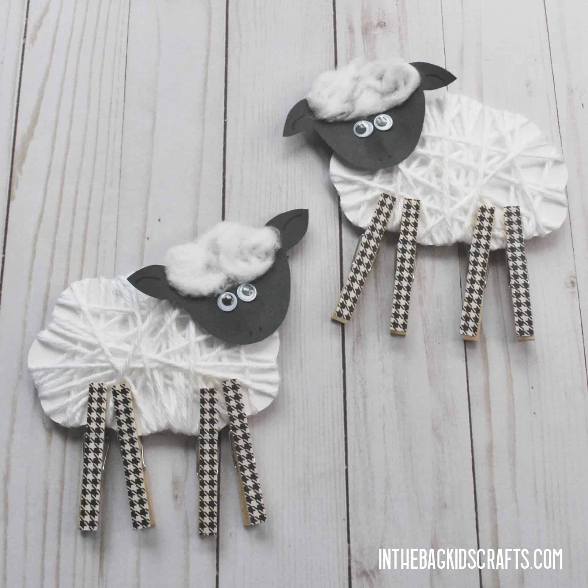 Easy Sheep Craft for Kids • In the Bag Kids' Crafts