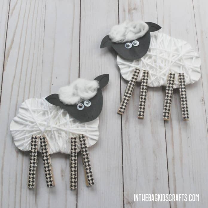 Easy Sheep Craft for Kids • In the Bag Kids' Crafts