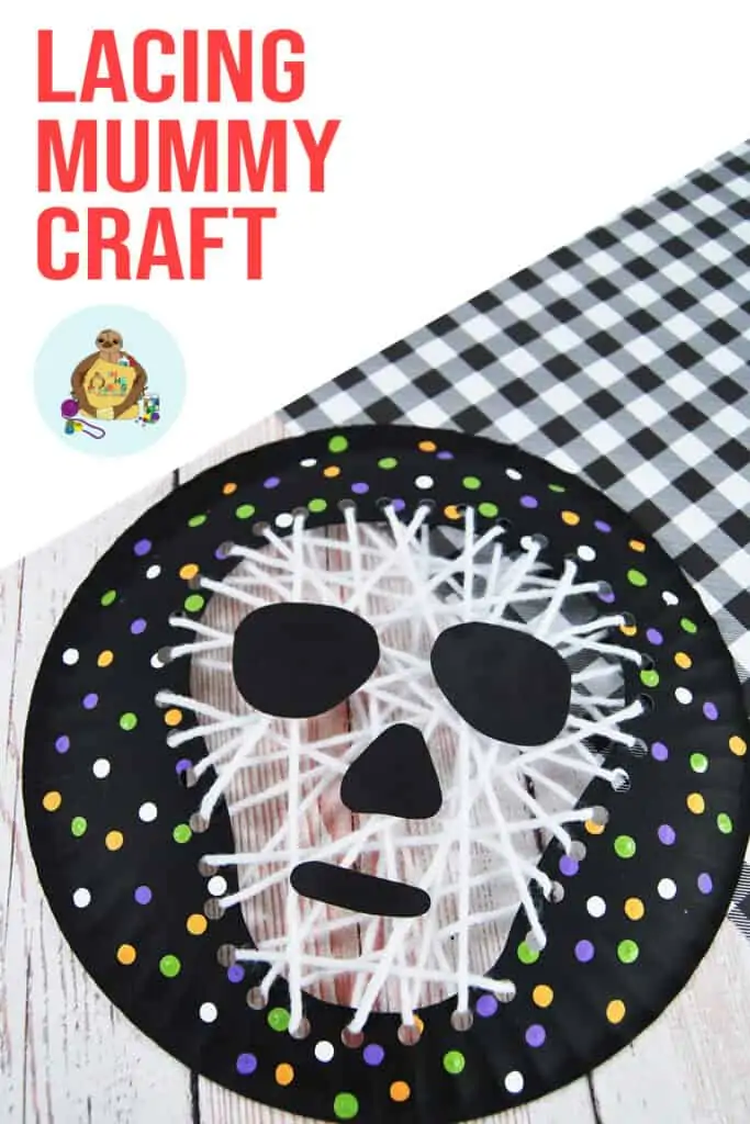 Paper Plate Mummy Craft • In the Bag Kids' Crafts