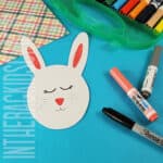 Cute Bunny Craft (with FREE Template) • In the Bag Kids' Crafts