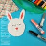Cute Bunny Craft (with FREE Template) • In the Bag Kids' Crafts