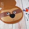 Paper Plate Sloth Craft • In the Bag Kids' Crafts