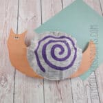 Snail Craft {made with Recycle Newspaper!} • In the Bag Kids' Crafts