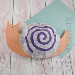 Sloth Craft (with Newspaper Details) • In the Bag Kids' Crafts