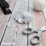 Winter Paper Craft Snowflake Mobile • In the Bag Kids' Crafts