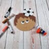 Soccer Craft Player Puppet (FREE Template) • In the Bag Kids' Crafts